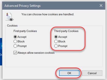Comment autoriser les cookies sur mon navigateur
