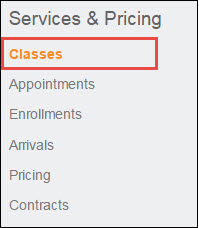 Creating pricing relationships between service categories