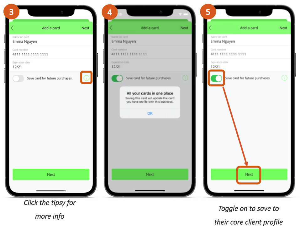 Credit Card Sync - Clients Can Update and Sync Credit Cards to Their ...