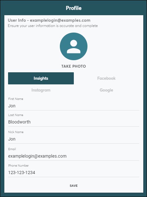 Profile (Insights app)