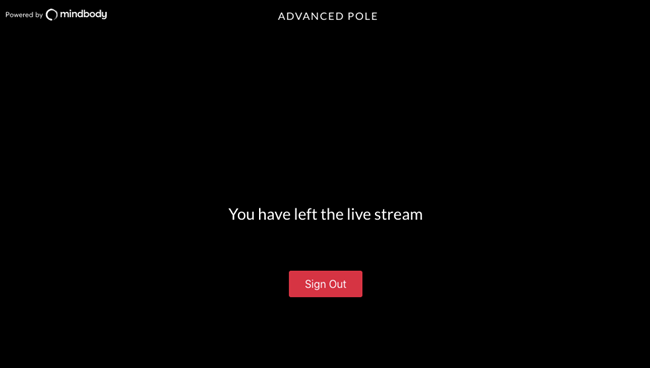 Joining a live stream class
