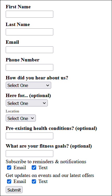 Prospect widget setup and options - branded web tools