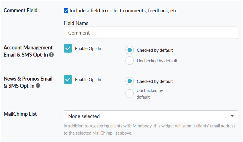 Prospect widget setup and options - branded web tools