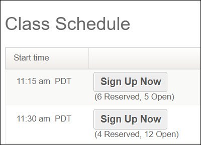 How to Pick a Spot When Booking Classes (Mindbody Consumer Mode and the ...