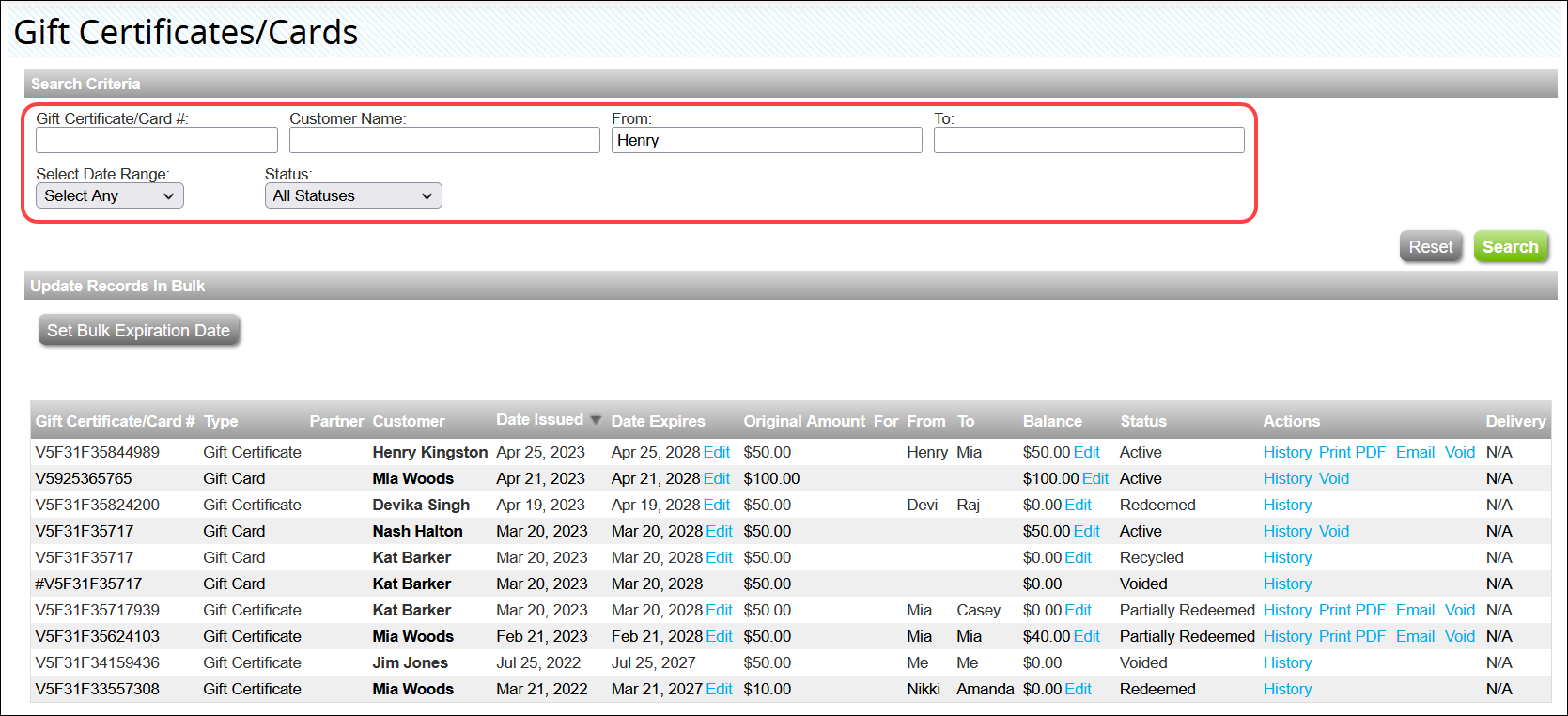 How to email a gift certificate - Booker