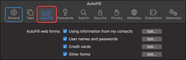 How to disable the form autofill feature in your browser