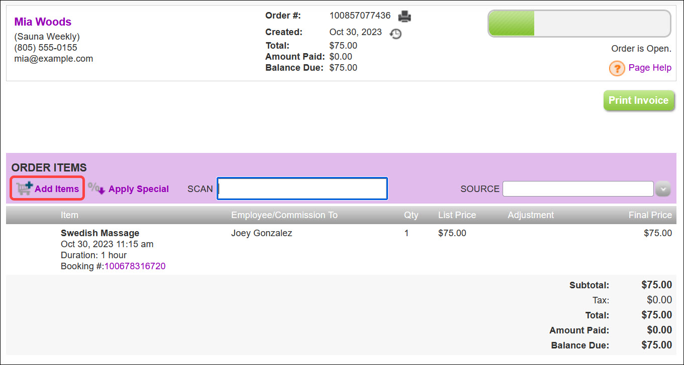 How to sell and apply a membership at the same time (Version 1 Accounts ...