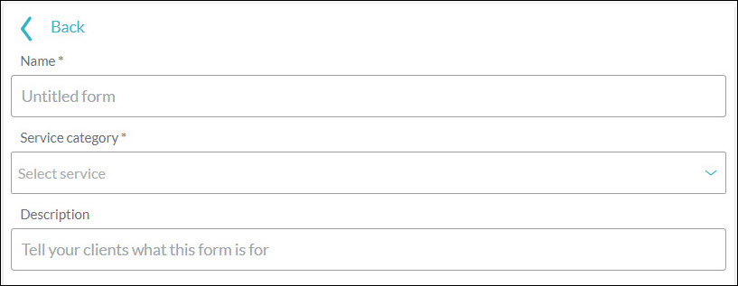 Formulaires clients – vue d’ensemble