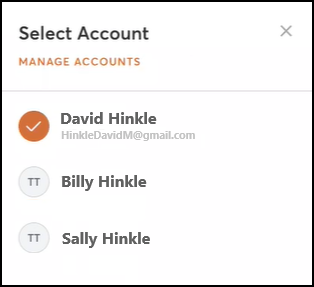 How to book and buy for a family member (Family Accounts)