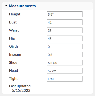 Client Info screen - overview