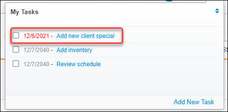 How do I assign tasks to myself or another staff member? (My Tasks)