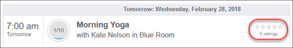 Dashboard Calendar (Schedule)