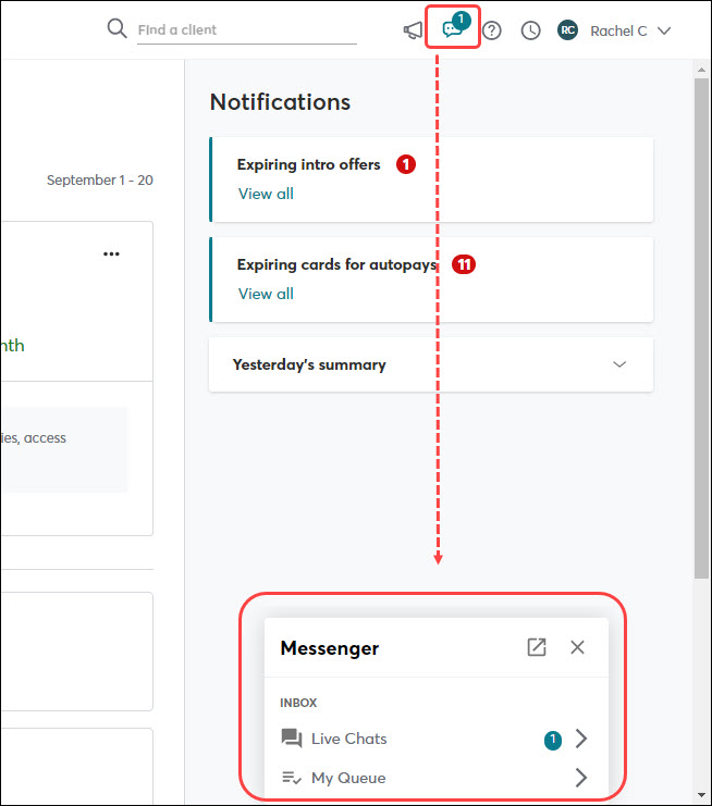 Using the Login Toolbar