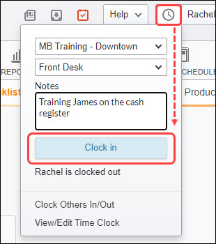 Using the Login Toolbar