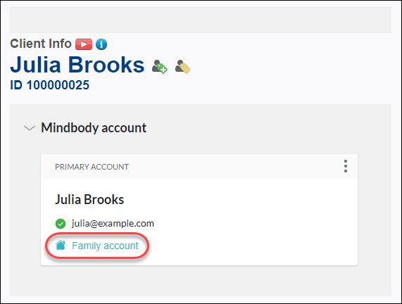 Family Accounts FAQ