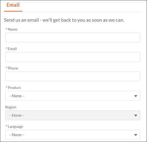 Need to contact Support?