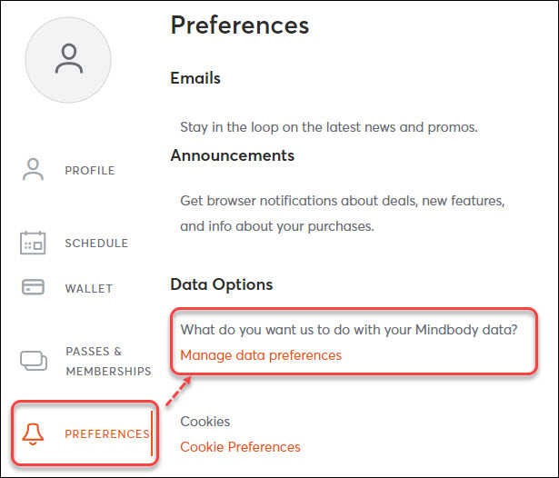 How do I manage my data?