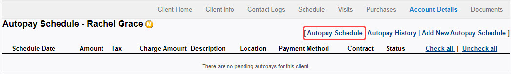 Client details overview (New Mindbody Experience)