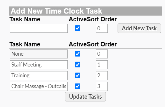 Time Clock