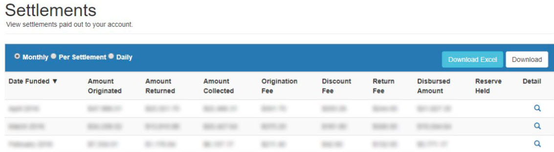 How can I view my ACH statements? (TSYS)