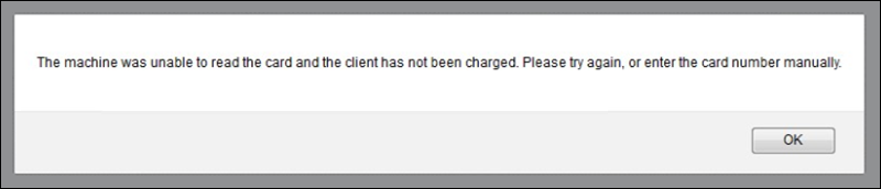 Credit Card Swiper Troubleshooting