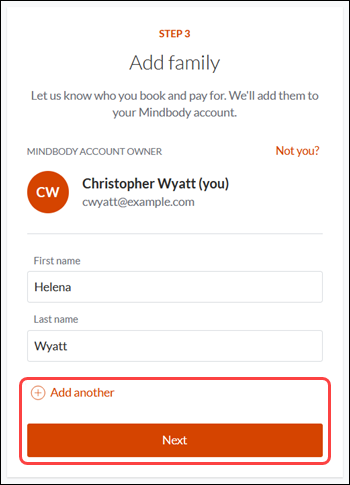 How to set up a Family Account (Family Accounts)