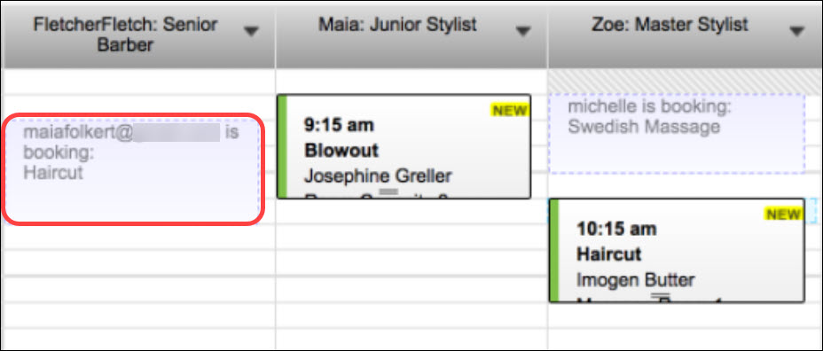 How to manage in-progress appointments - Booker