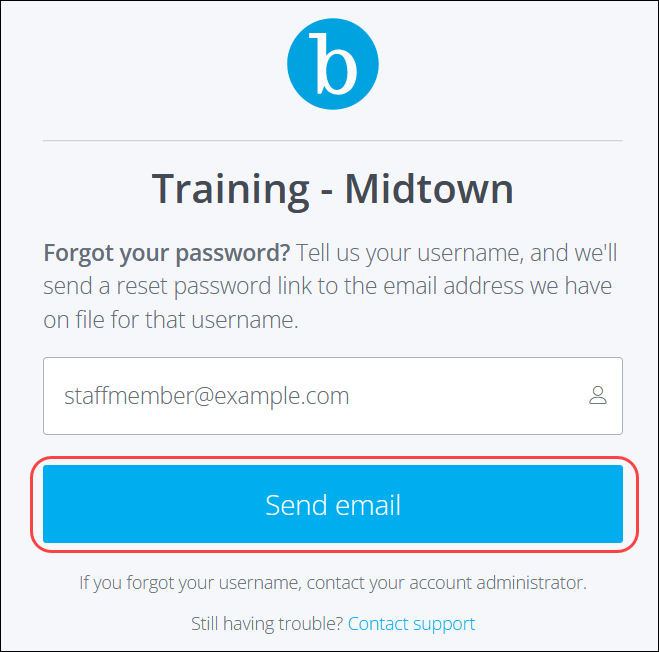 How to change your Booker password Booker