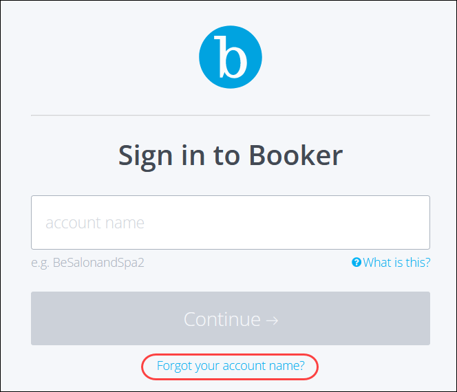 How to change your Booker password - Booker