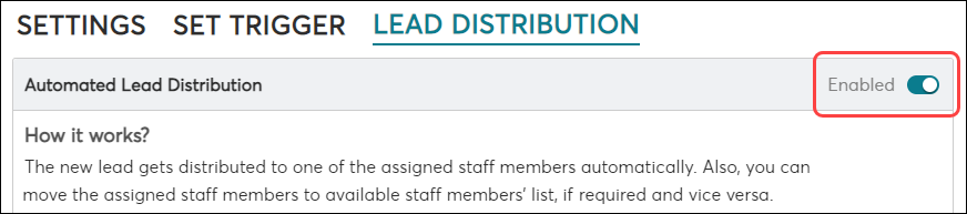 Automated Lead Distribution Sales Pipeline
