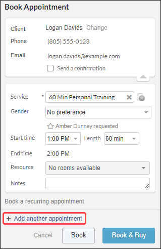 Scheduling, booking, and managing appointments