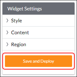 Registration widget setup and options - branded web tools