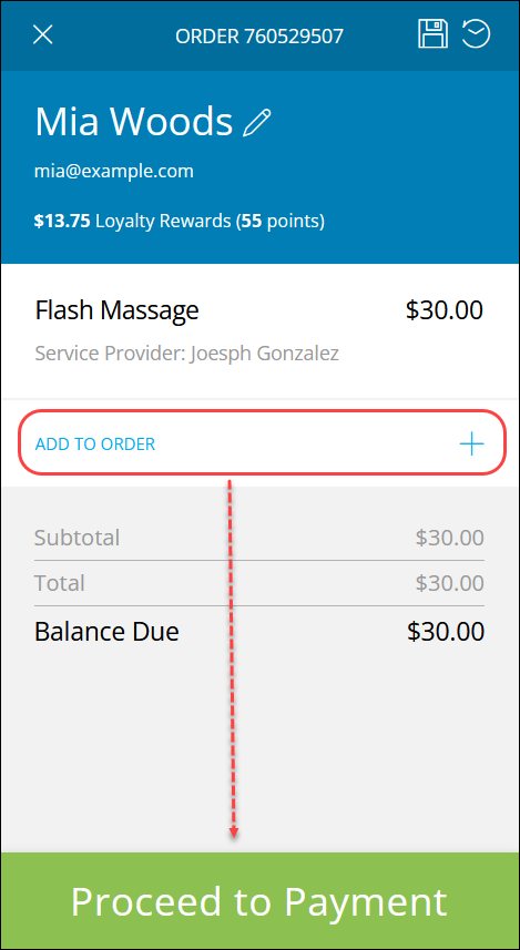 Taking payment and completing orders (Version 2 Accounts) - Booker