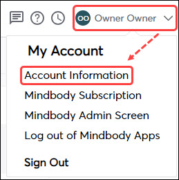 How to create and manage the owner login credentials