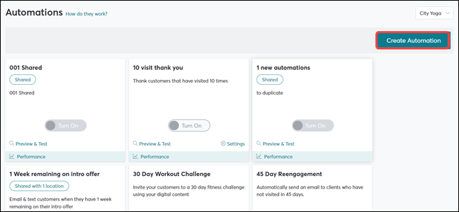 How to create automations - Marketing Suite