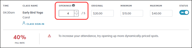 How to set up Dynamic Pricing