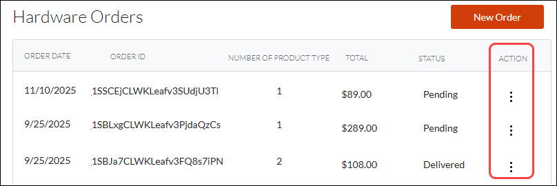 How to order hardware in the Payments Portal (Mindbody Payments)