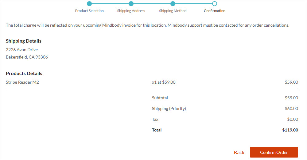 How to order hardware in the Payments Portal (Mindbody Payments)