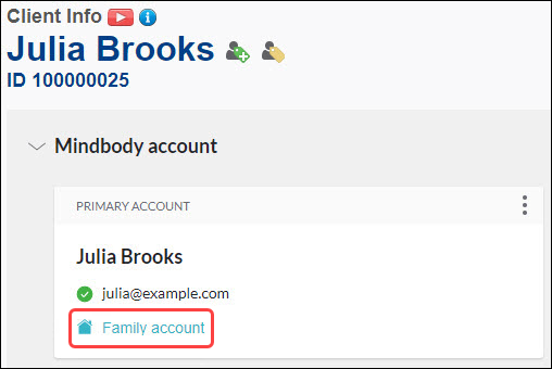 Family Accounts FAQ