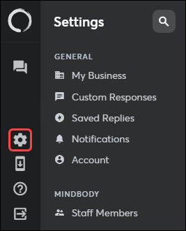 Messenger settings overview