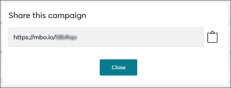 How to share campaigns via public URLs - Marketing Suite