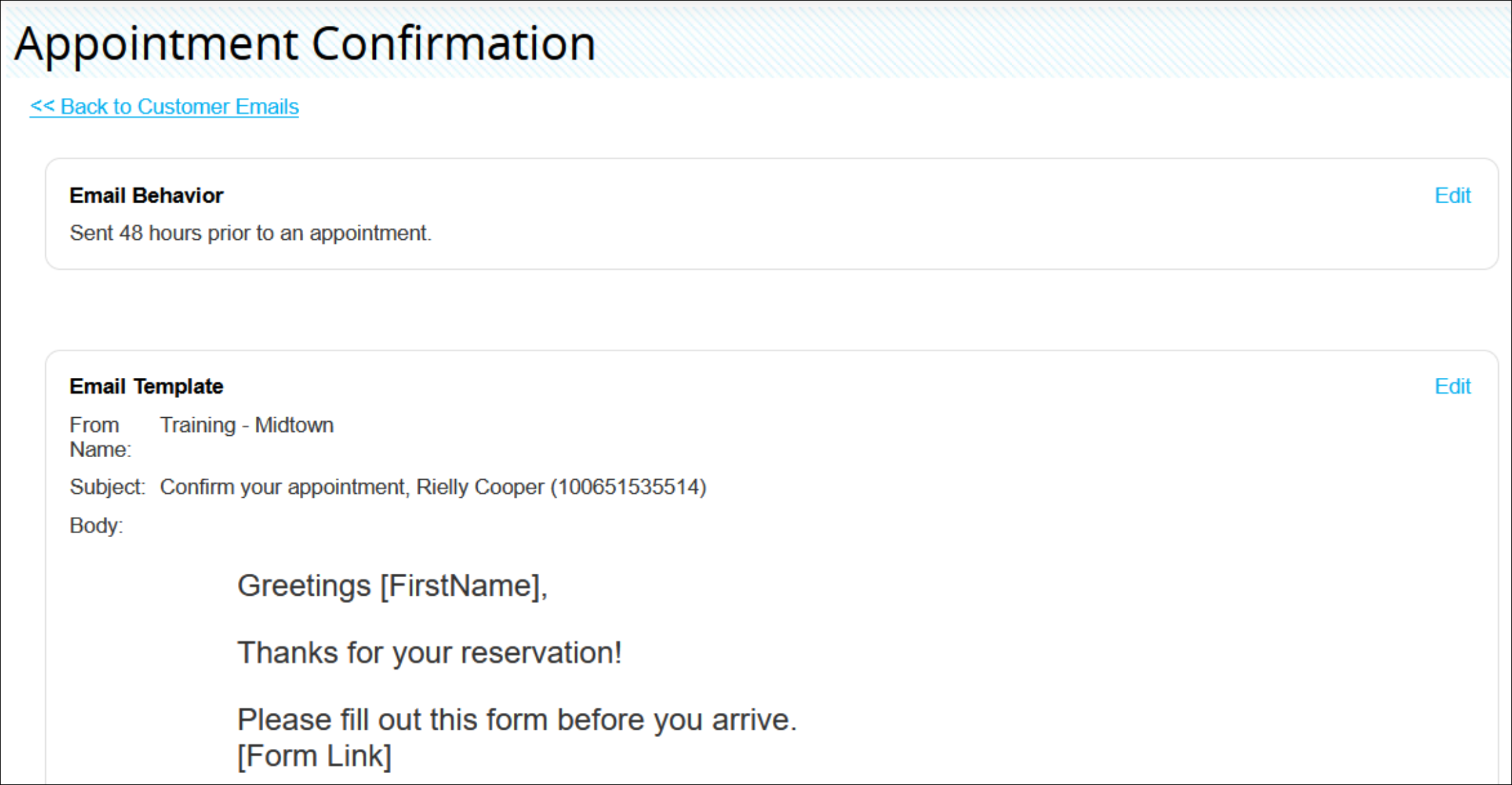 Appointment Confirmations: Overview & FAQs - Booker