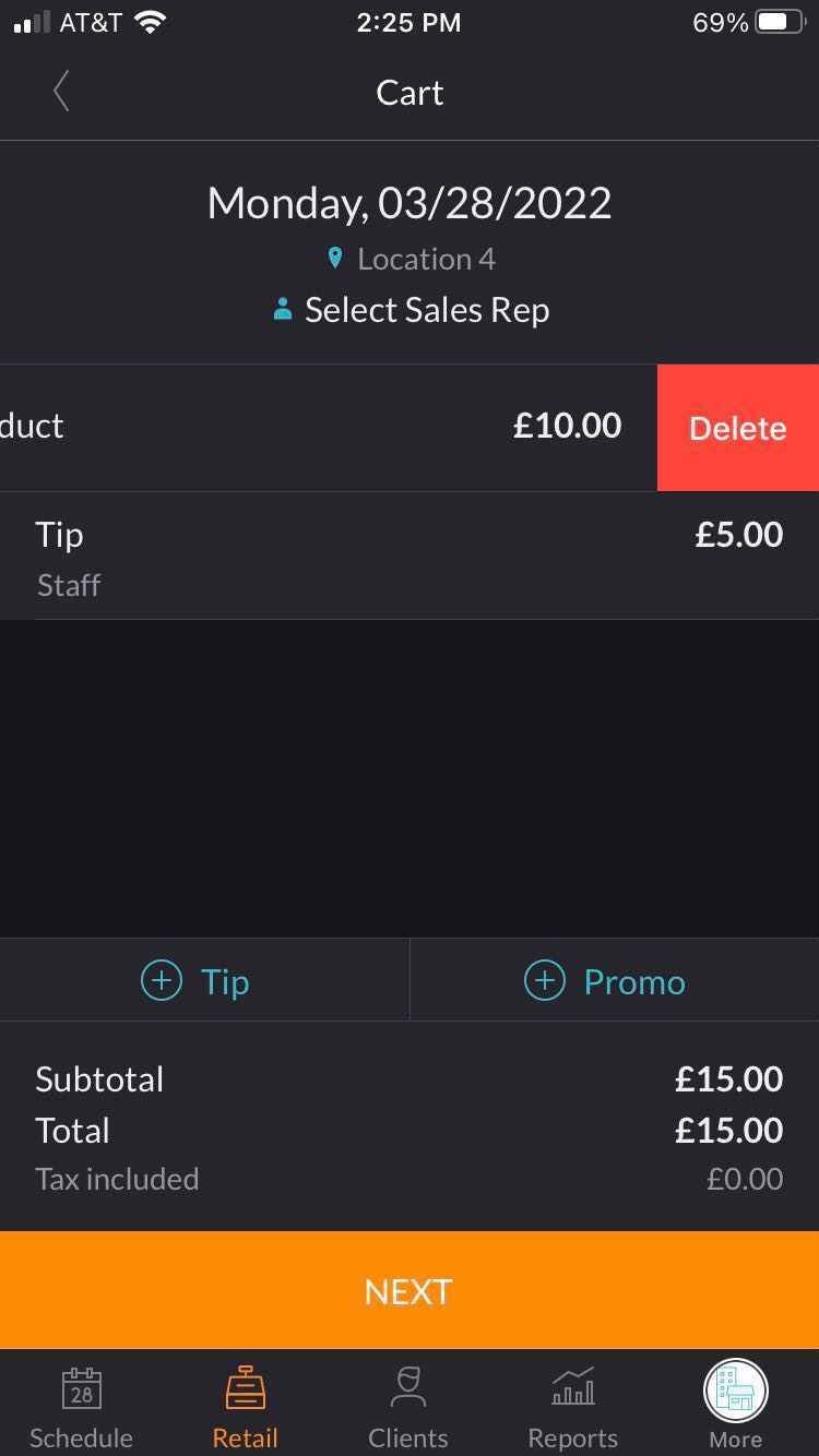 How to run a transaction on your WisePad 3 card reader (Mindbody Payments All Regions)