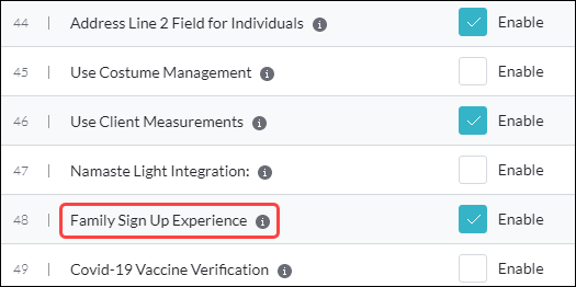 Family Accounts FAQ