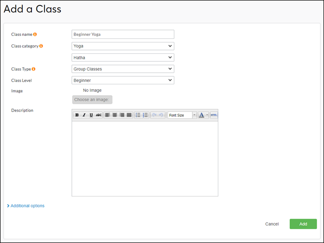 How to set up your class services (add, schedule, and price)