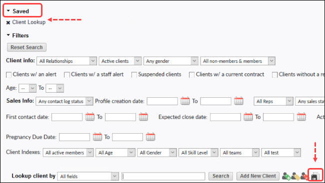 How to look up a client using the Client Directory (Advanced Client Search)