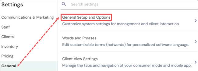 Client Documents screen