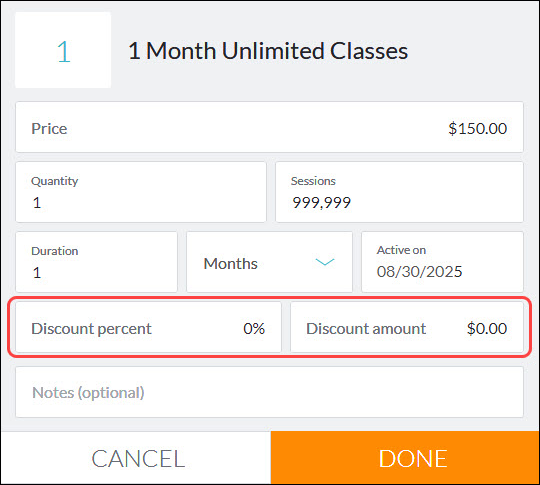 How to apply a promo code