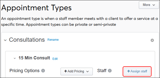 How to change the default lengths of appointments