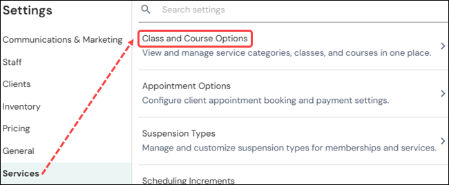 How to show (or hide) the number of open spaces in your classes